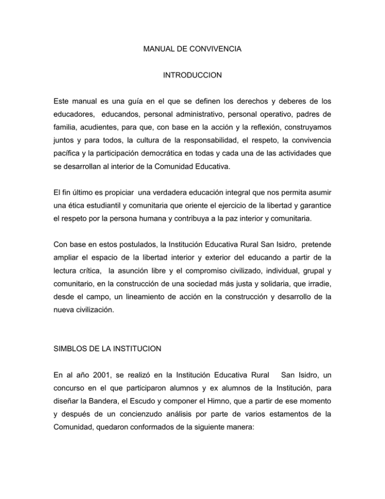 Manual De Convivencia Iesi