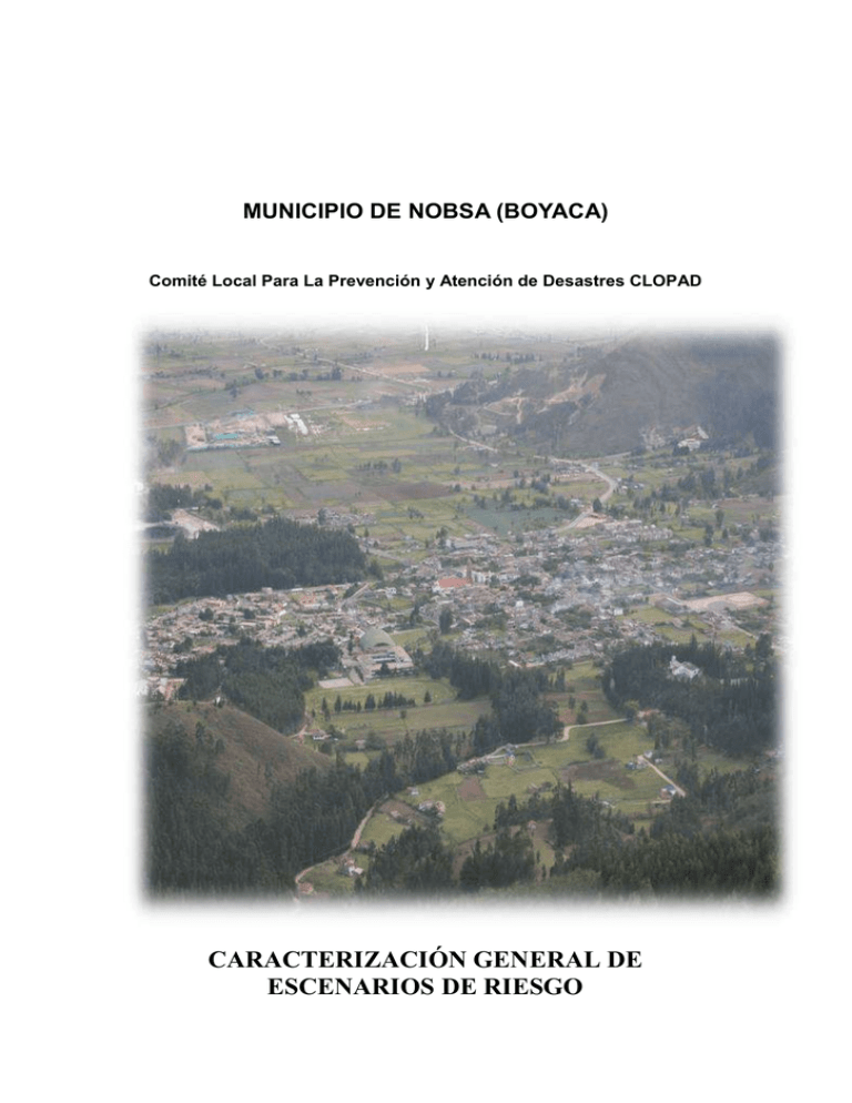 MUNICIPIO DE NOBSA (BOYACA) - Centro de documentación e