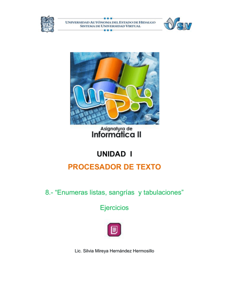 práctica tabulaciones