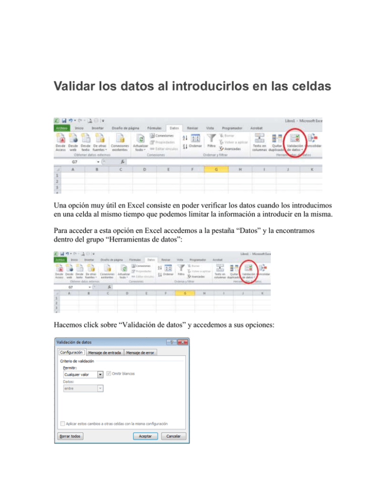 Validar los datos al introducirlos en las celdas (419695)