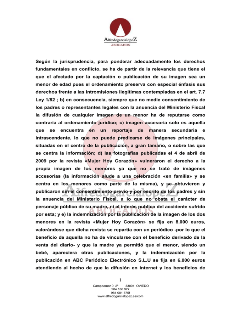 El Derecho Al Honor Y A La Propia Imagen