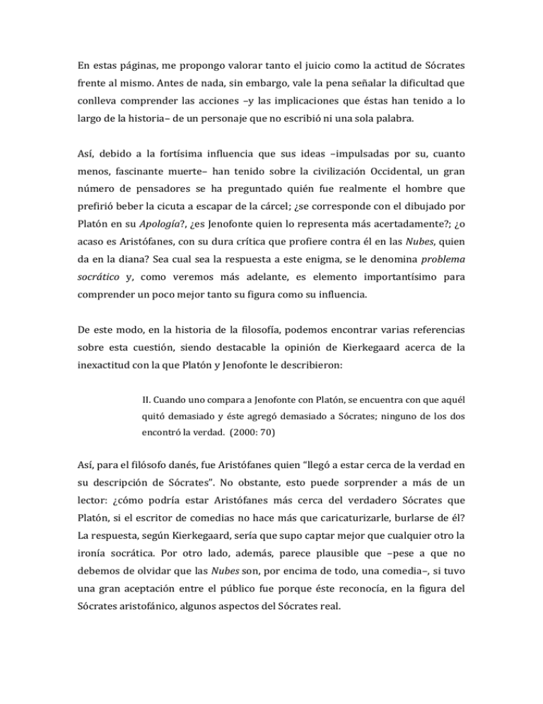 El juicio de Sócrates