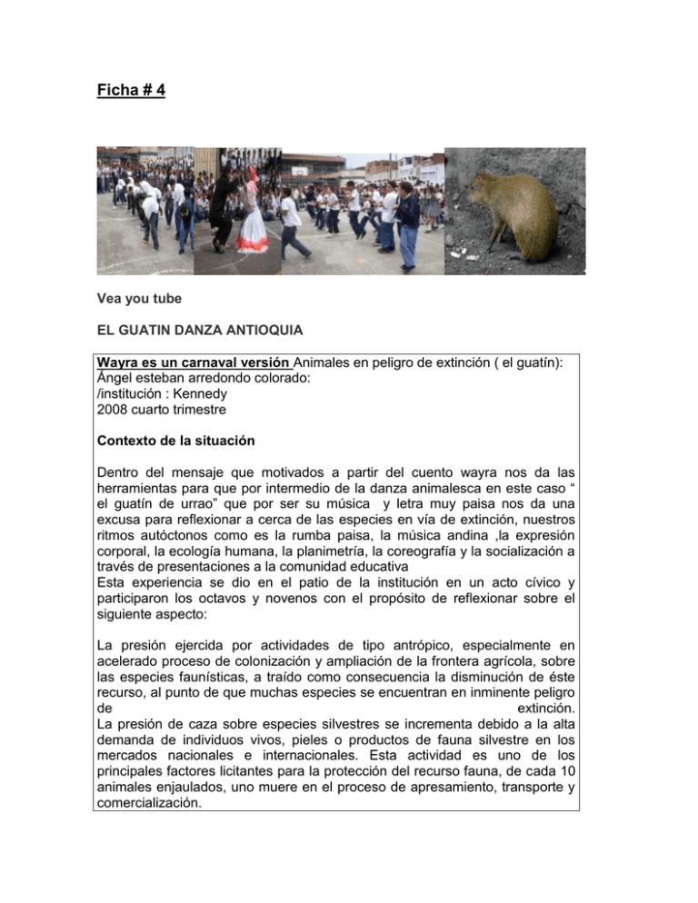 Ficha tecnica 4 guatin