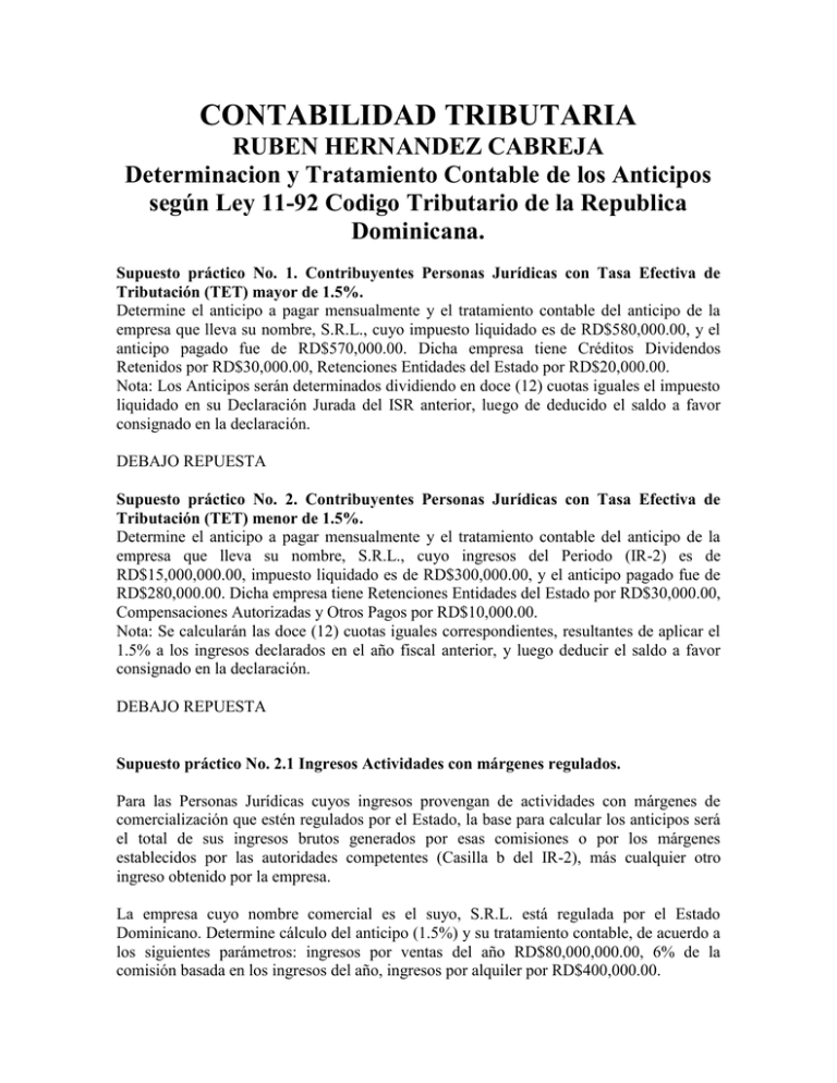 CONTABILIDAD TRIBUTARIA