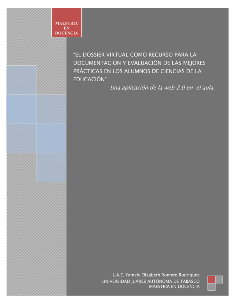 el dossier virtual como recurso para la documentación