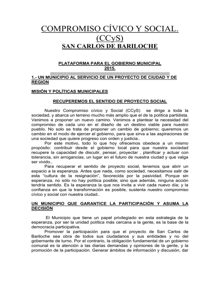 COMPROMISO CÍVICO Y SOCIAL - Defensoría del Pueblo