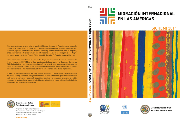 MIGRACI N INTERNACIONAL EN LAS AM RICAS