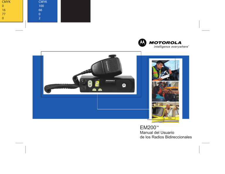 Manual Motorola Pro EM200