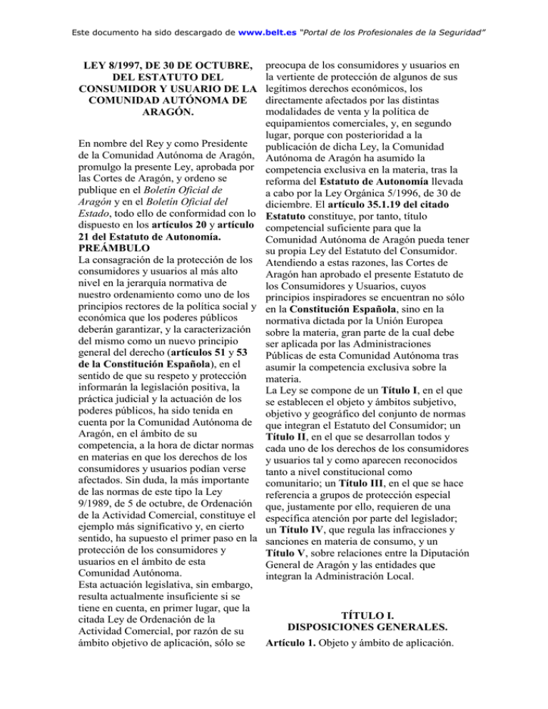 ley 8 97