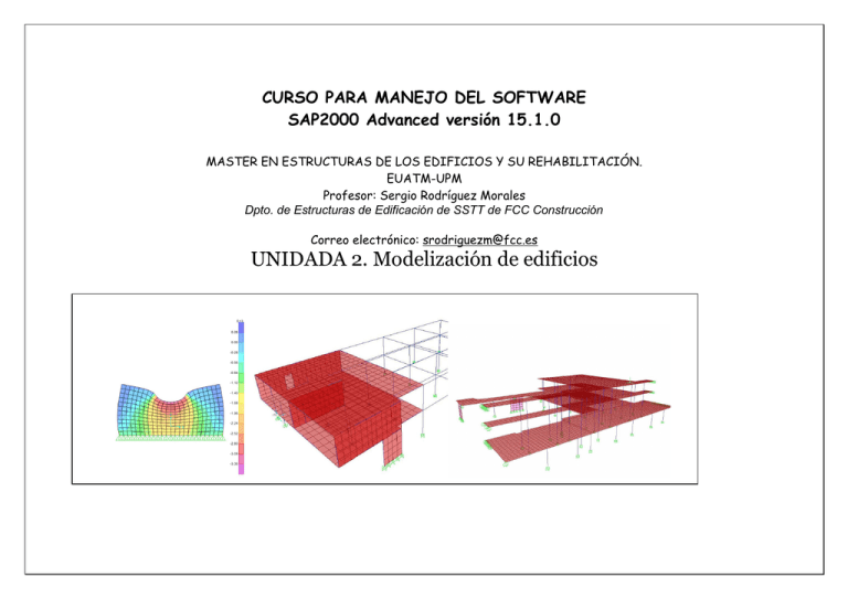 Unidad 2 Modelizacion de edificios