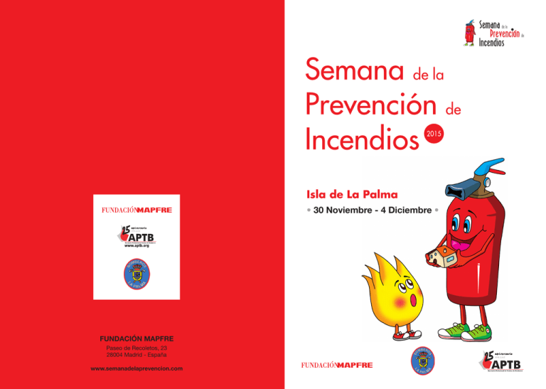 Programa Semana Prevención Incendios