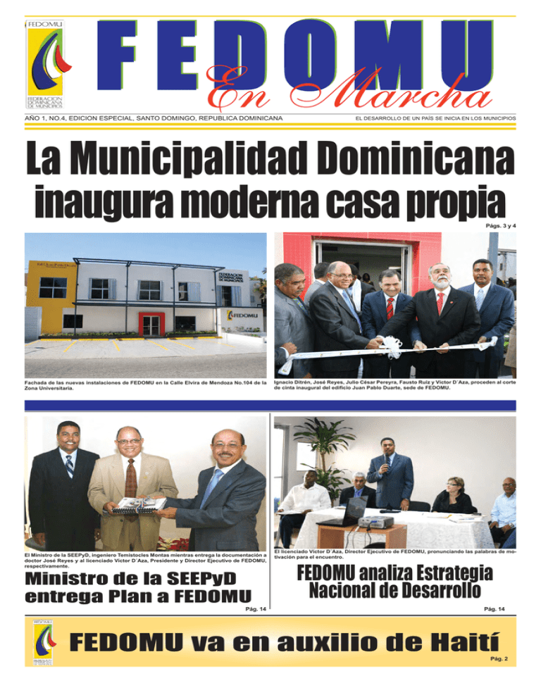 FEDOMU en Marcha Edición Especial julio 2009