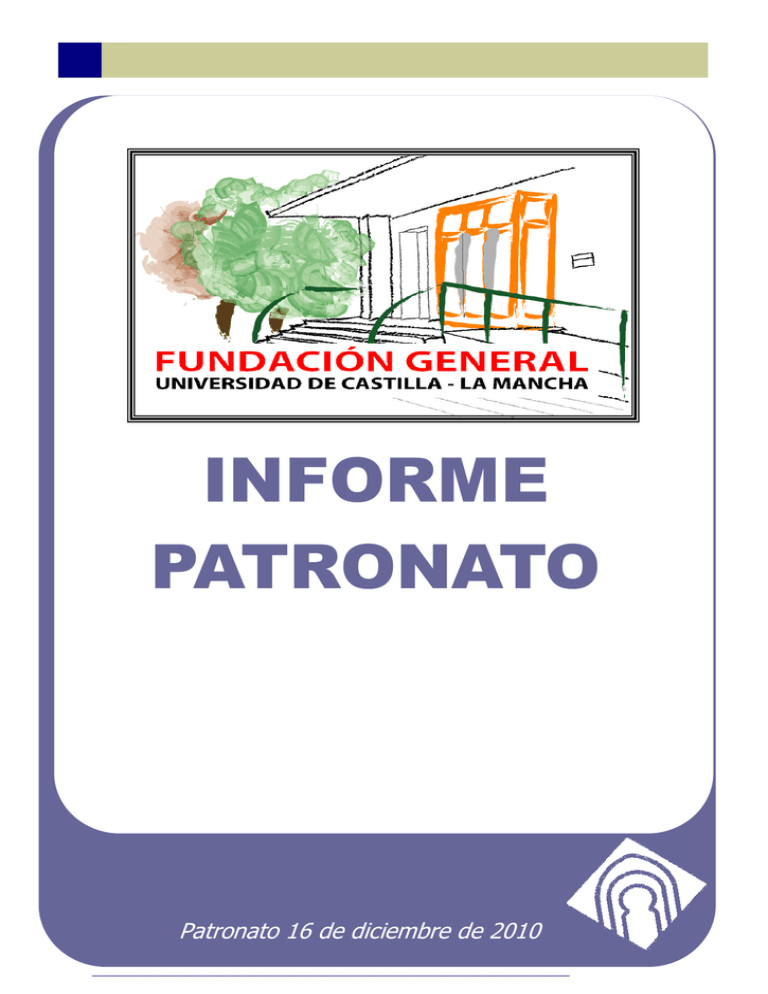 INFORME PATRONATO
