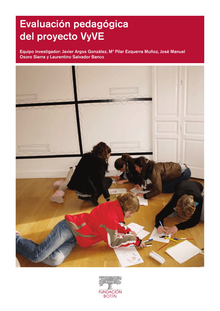 Evaluación pedagógica, Educación Responsable, Fundación Botín