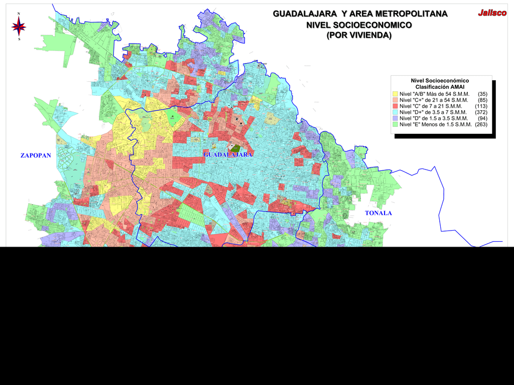Mapa Mercadologico ZMG