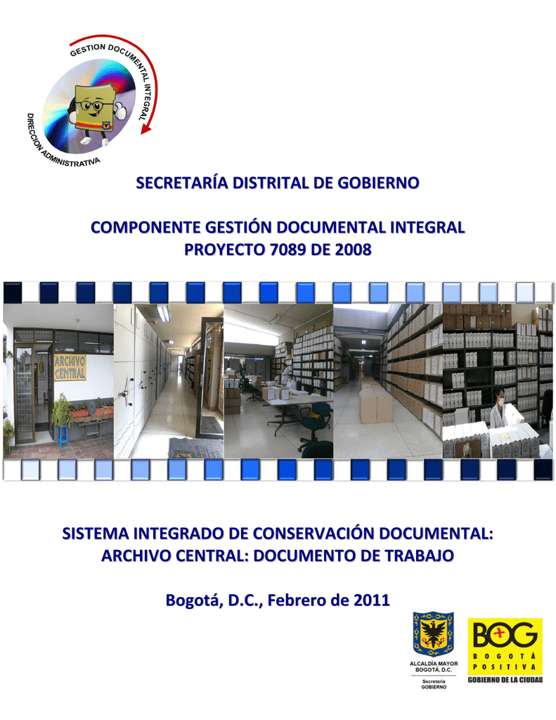SISTEMA INTEGRADO DE CONSERVACION DOCUMENTAL