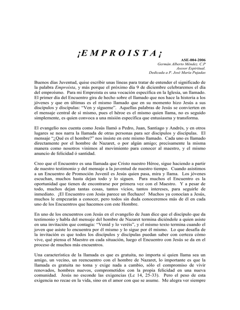 E M P R O I S T A E M P R O I S T A