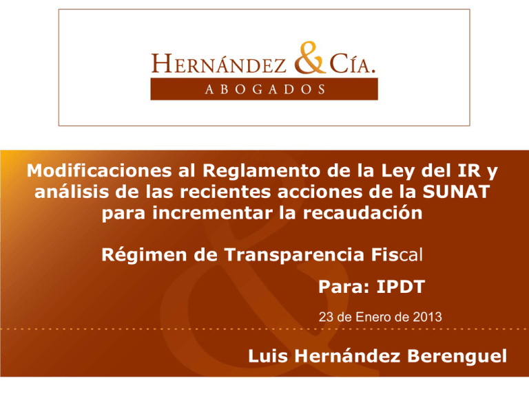 Presentaci n Luis Hern ndez