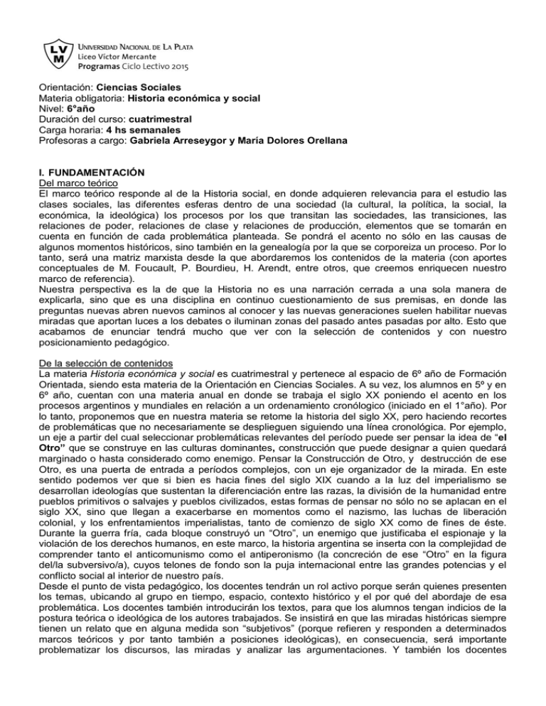 Historia Econ mica y Social