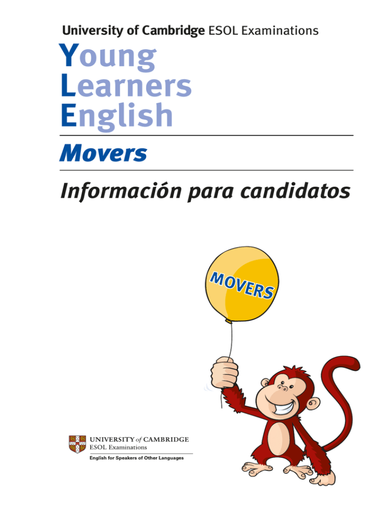 yle movers info candidates es
