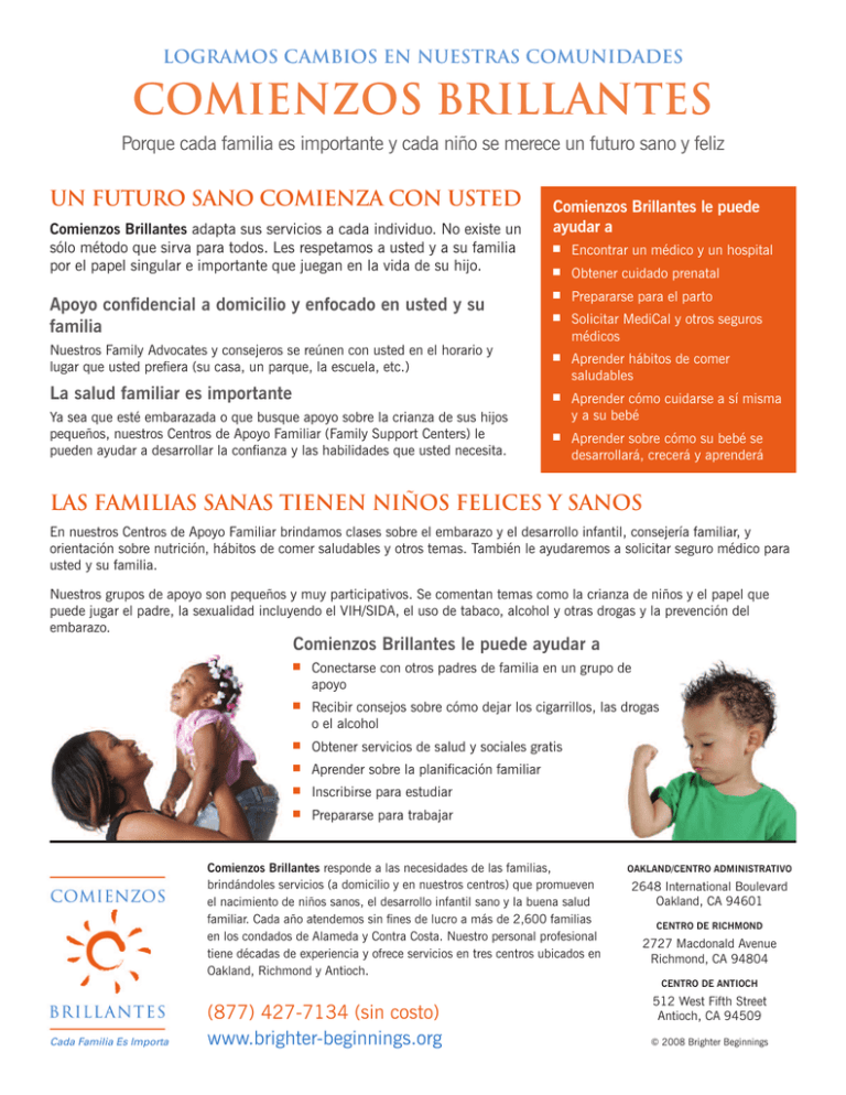 Program Flyer (Spanish)