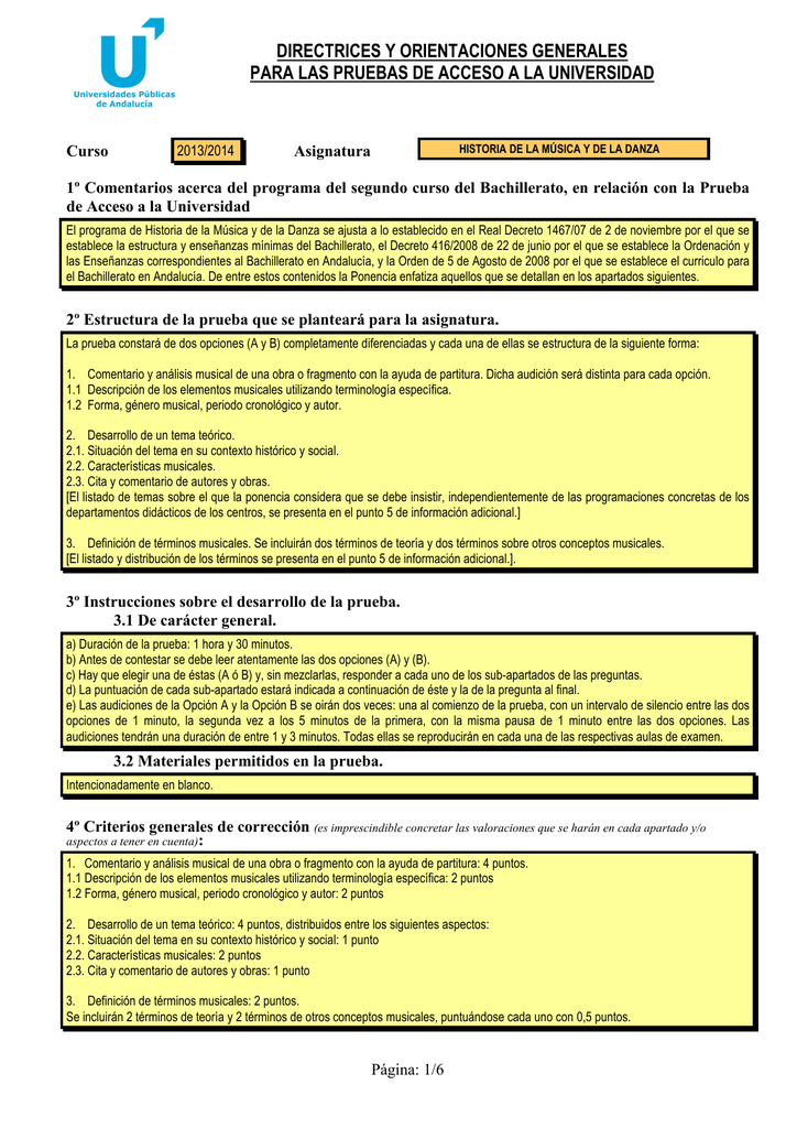 DIRECTRICES Y ORIENTACIONES GENERALES