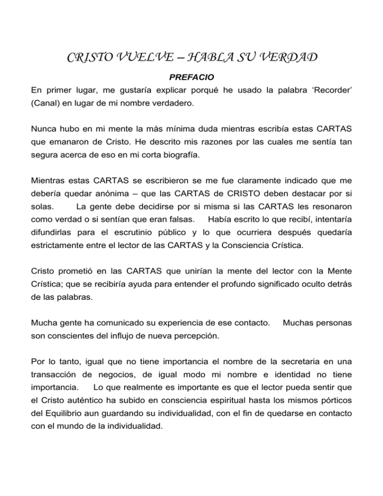 El Prefacio y la Introducción