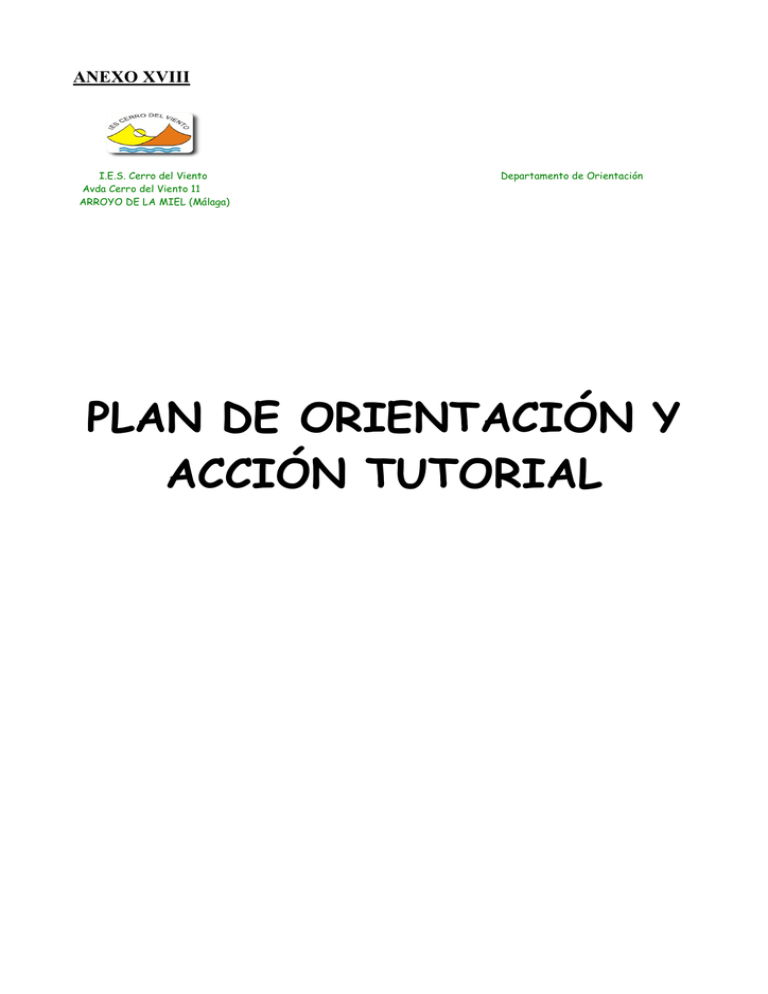 - Plan de Orientación y Acción Tutorial