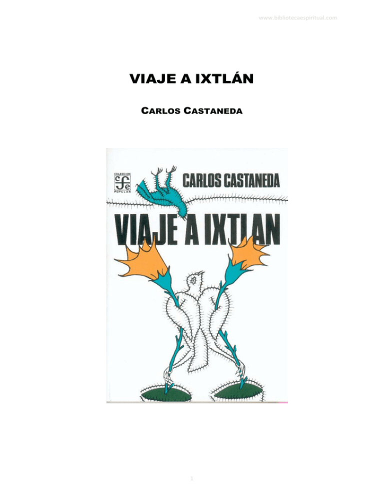 VIAJE A IXTLAN