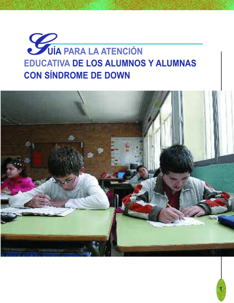 Síndrome de Down guía de atención educativa