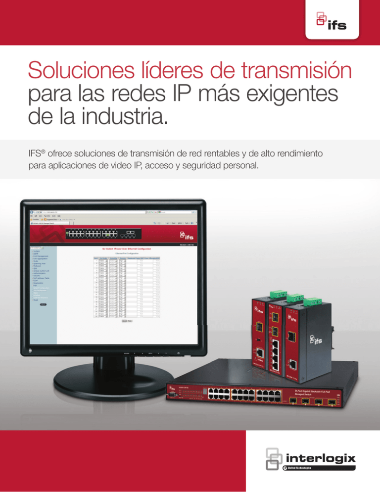 IFS Network Family Brochure (Spanish)