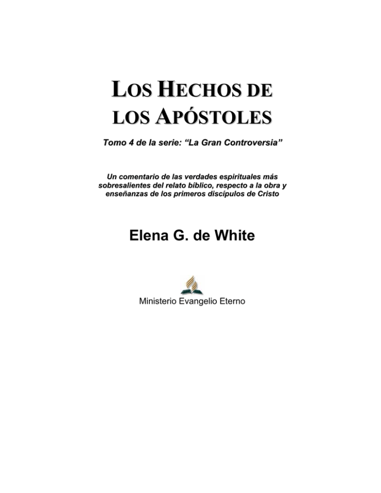 35.- Los hechos de los apóstoles
