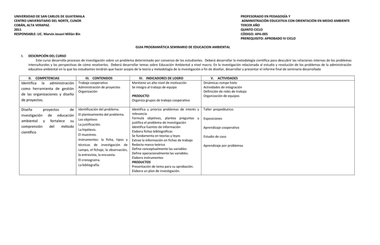 guia programatica sem de educ ambiental