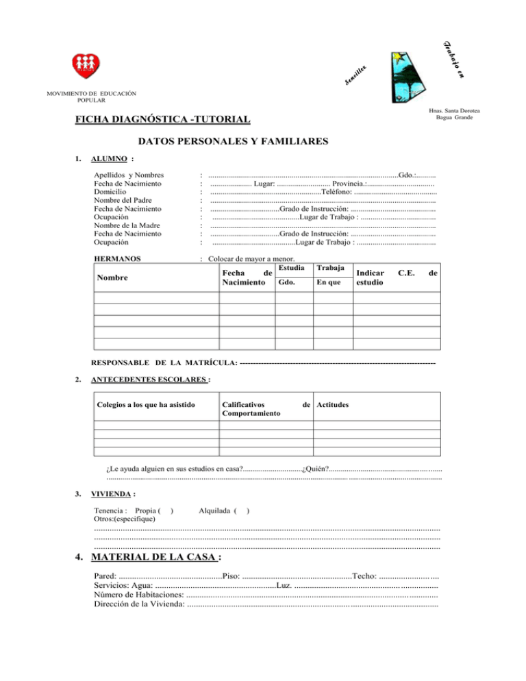 material tutorial apoyo