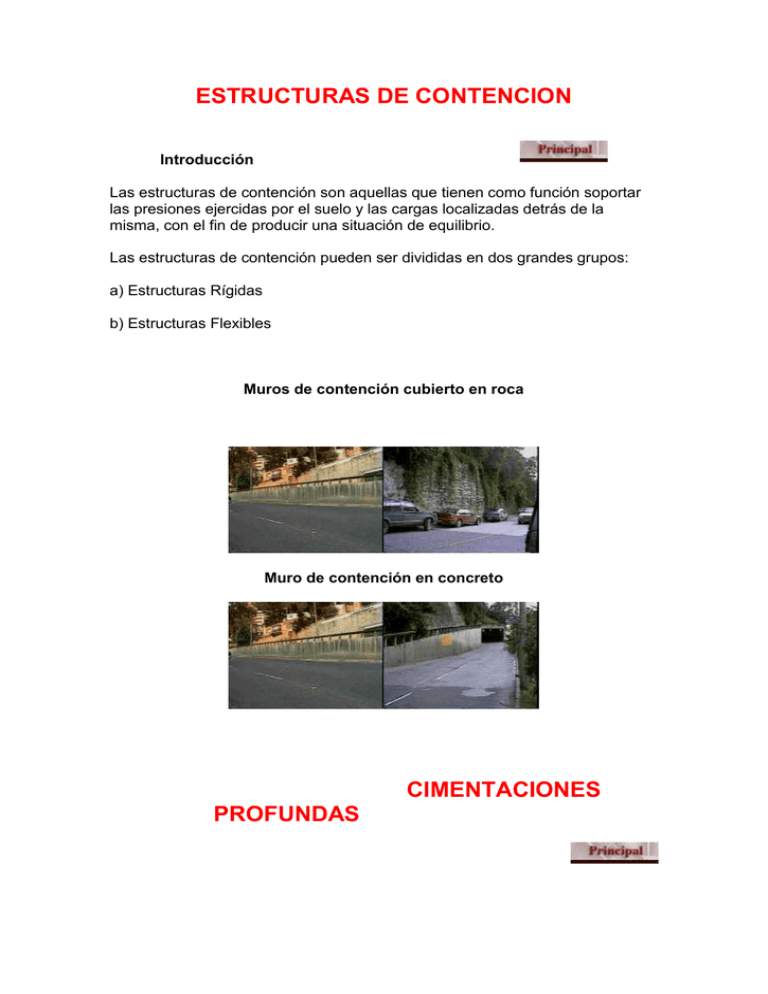 ESTRUCTURAS DE CONTENCION