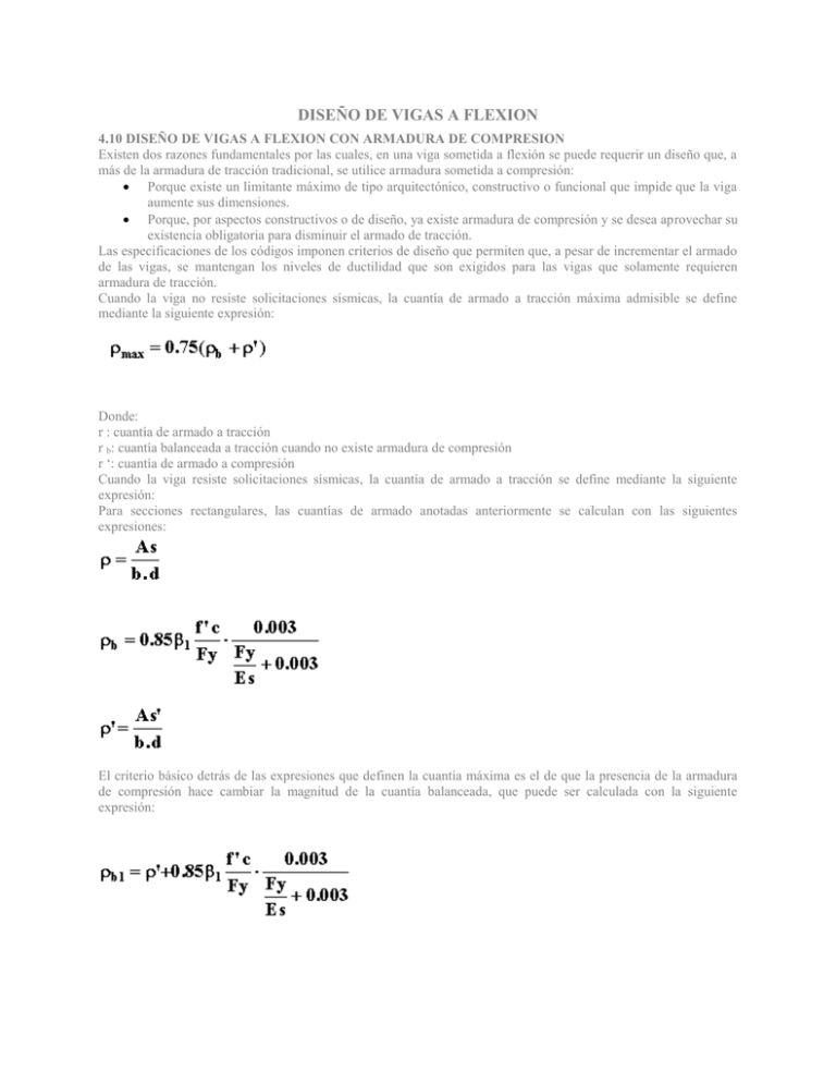Planos de Vigas de Concreto Reforzado