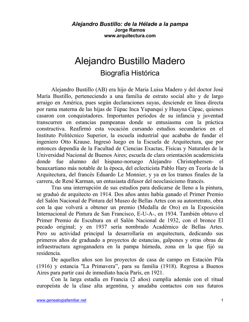 Alejandro Bustillo Madero