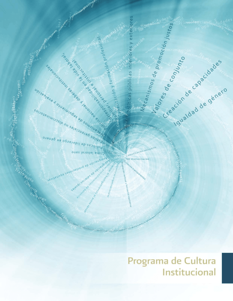 Programa de Cultura Institucional