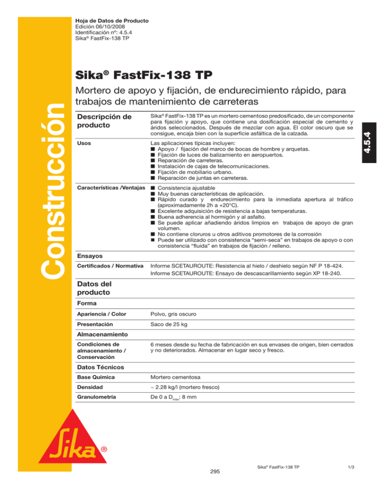 Sika Fastfix 138 TP R13204 5 4 sika-fastfix-138-tp-r13204-5-4