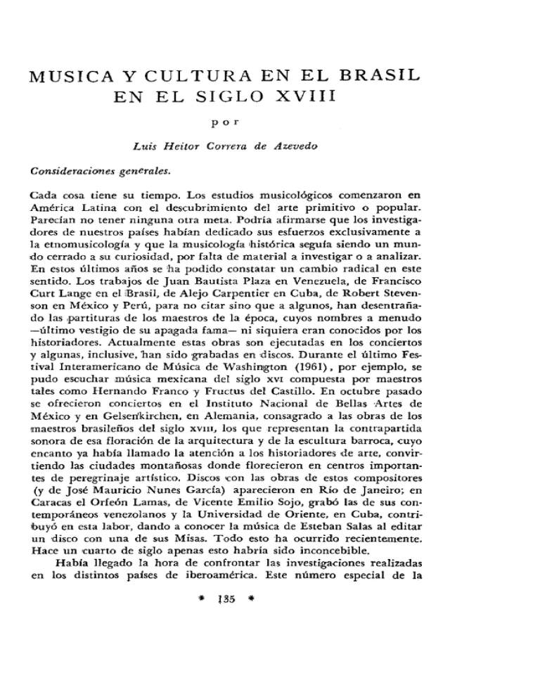 musica y cultura en el brasil del sXVIII