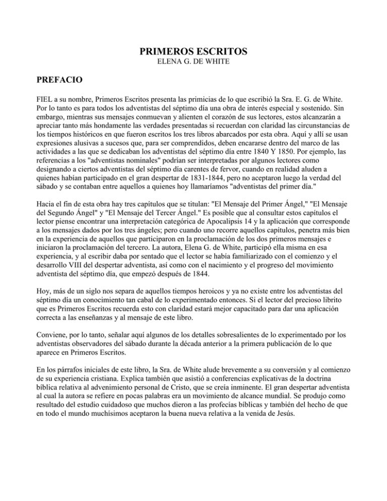 50. Primeros Escritos