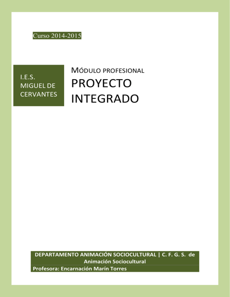 Programaci N PROYECTO 14-15 EMT