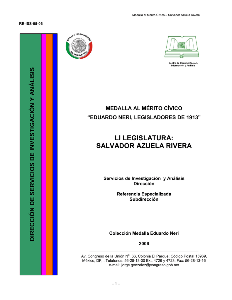 Salvador Azuela Rivera Salvador Azuela Rivera