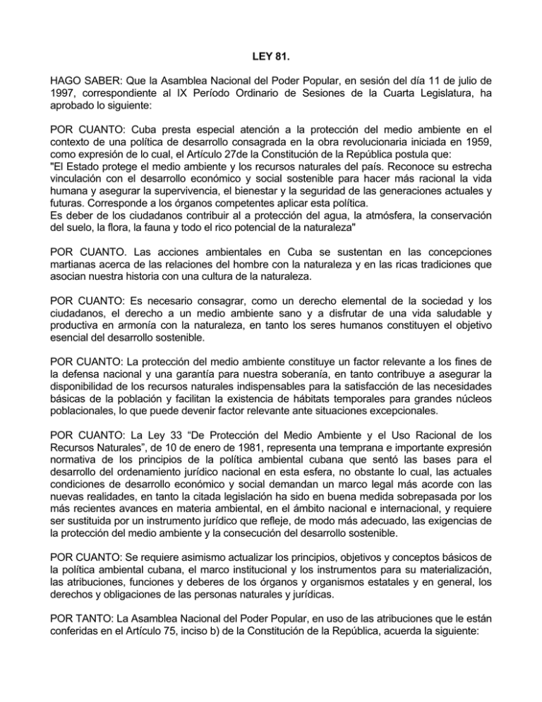 Ley 81