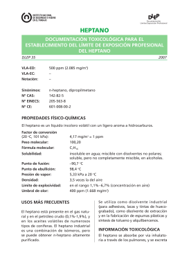 HOJA DE DATOS DE SEGURIDAD HEPTANO