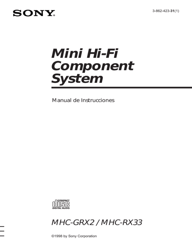Mini Hi-Fi Component System f
