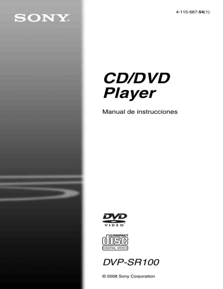 cd-dvd-player-dvp-sr100-manual-de-instrucciones