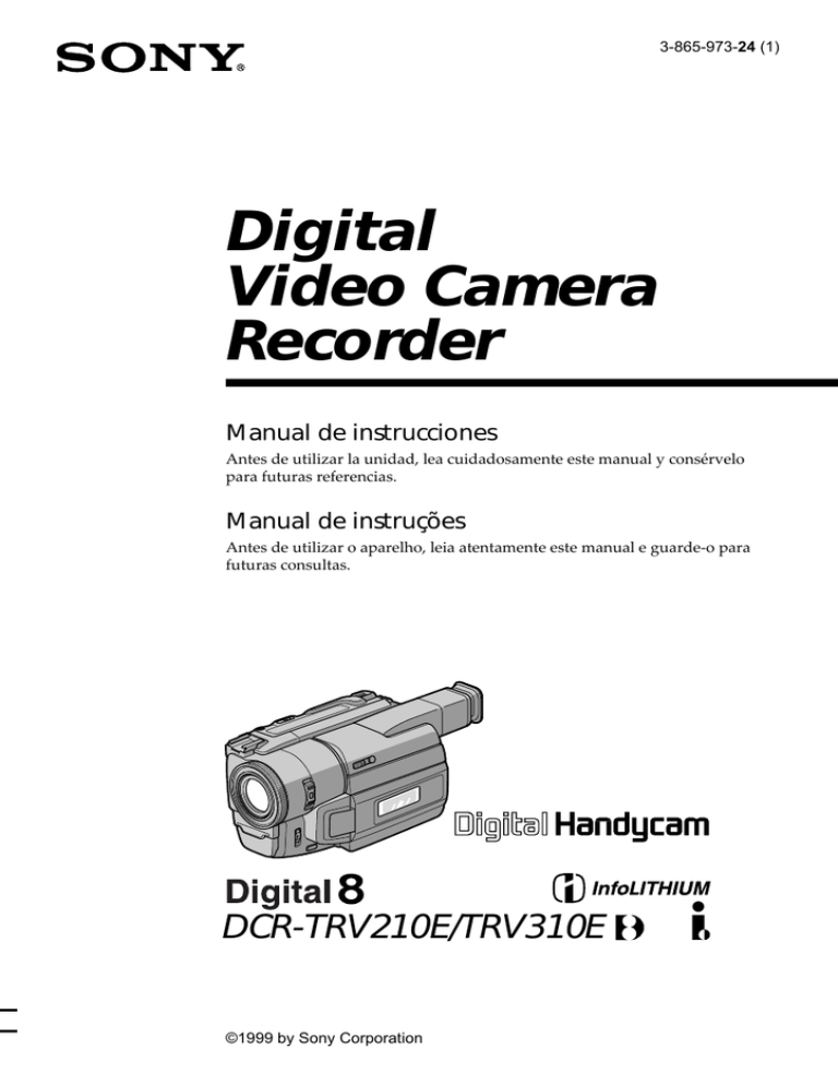 Digital Video Camera Recorder Manual de instrucciones