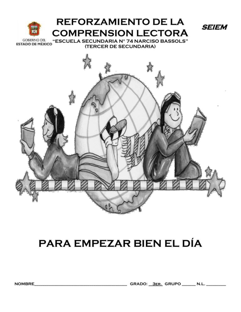 50 LECTURAS ESPAÑOL 3er GRADO