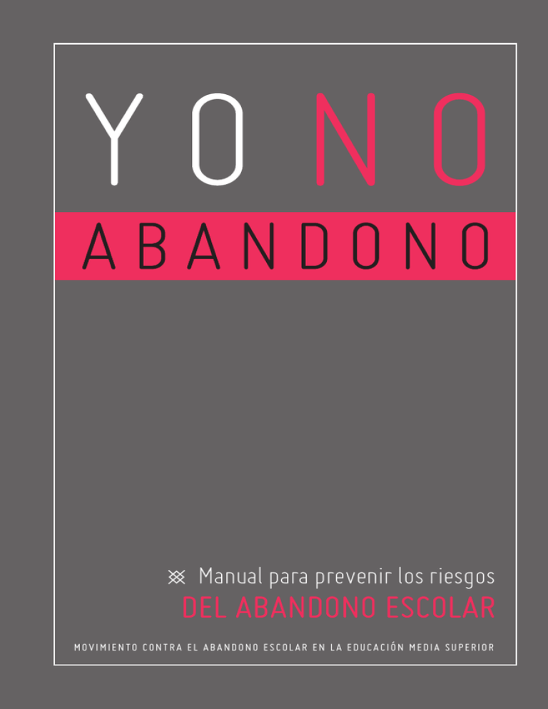 del abandono escolar
